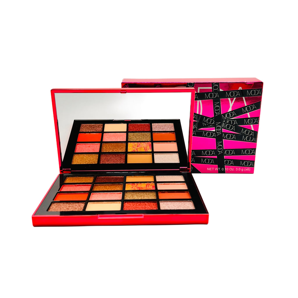 Moda Sunset Glow Eyeshadow Palette – Moda Beauty