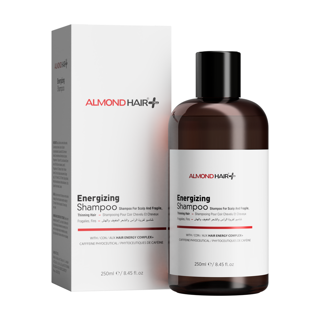 Almond Hair PowerBoost Energizing Shampoo for Revitalized and Stronger ...